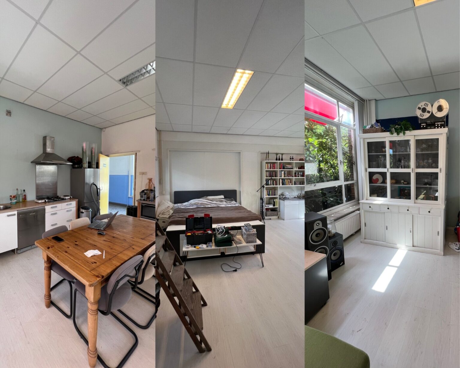 Van klaslokaal naar knusse woonruimte - Alvast